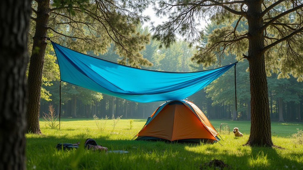 How To Set Up Tarp Over Tent